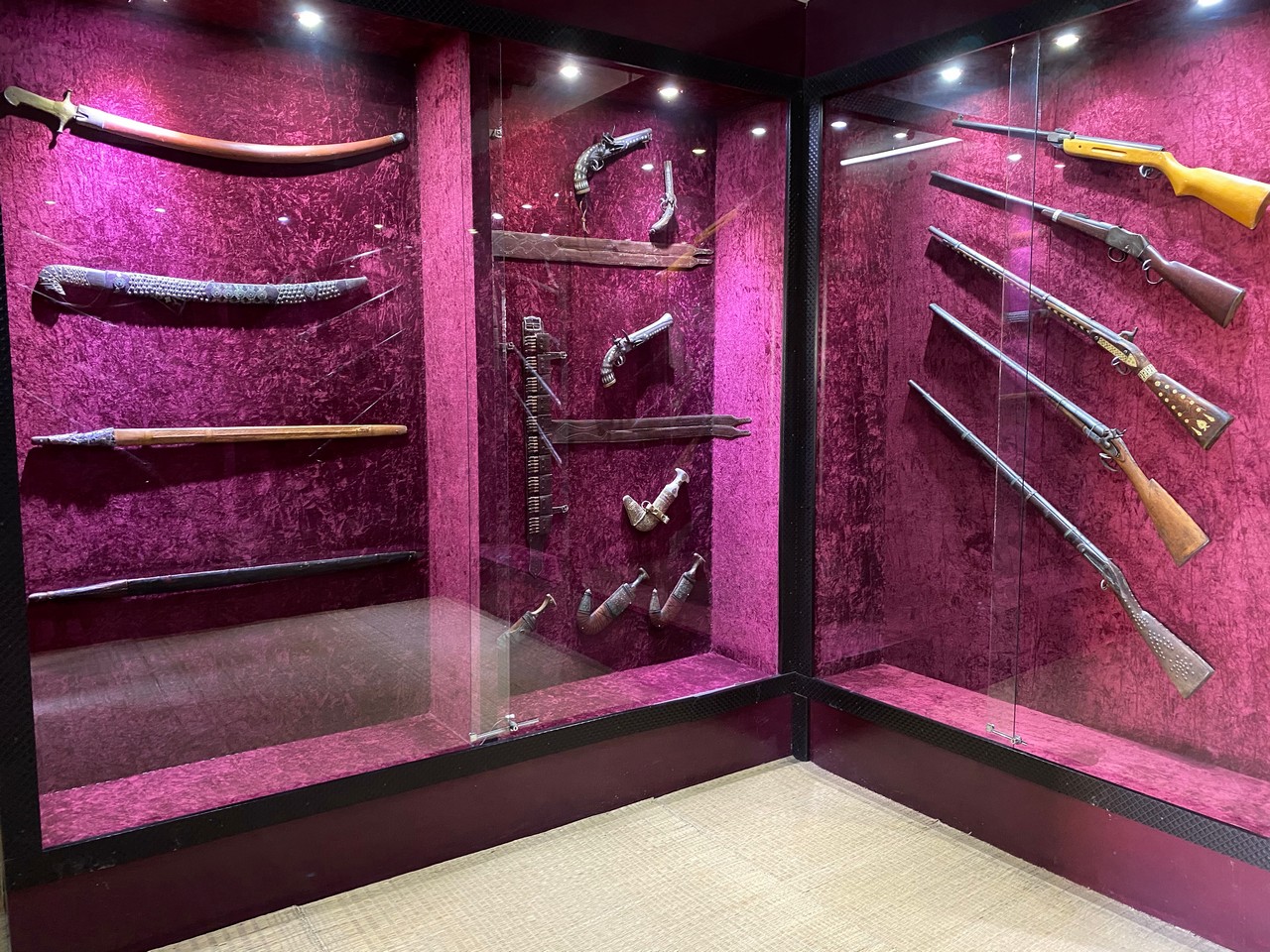 Falaj al Mualla Fort in quiet oasis town in UAQ desert 2023