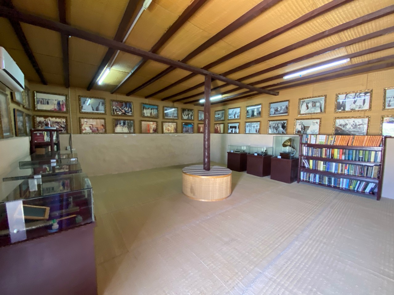 Falaj al Mualla Fort in quiet oasis town in UAQ desert 2023