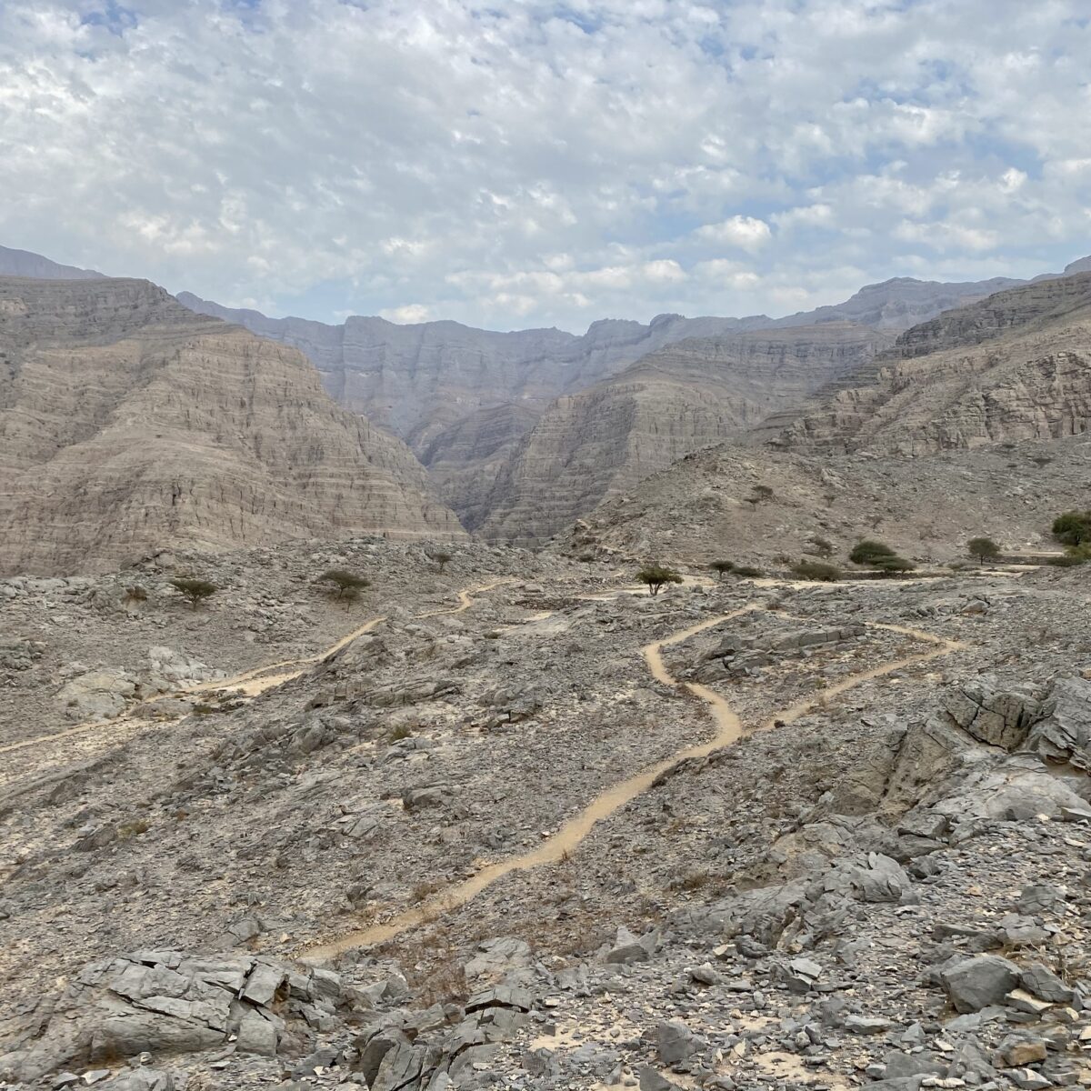Jebel Jais Lower Trails - stunning views, hiking 2023
